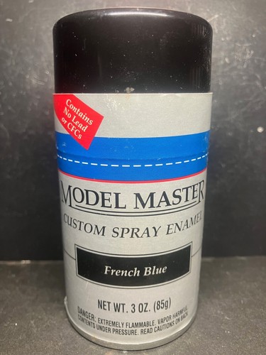 Testors Model Master French Blue 2915 Spray Paint 3.0 oz New old stock ...