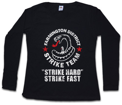 STRIKE TEAM SHIELD WOMEN LONG SLEEVE T-SHIRT The Shield Farmington PD P ...