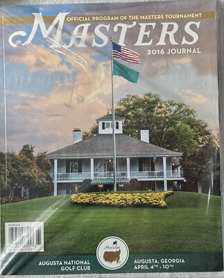 THE MASTERS JOURNAL: 2016 Augusta National Golf Club Official Program ...