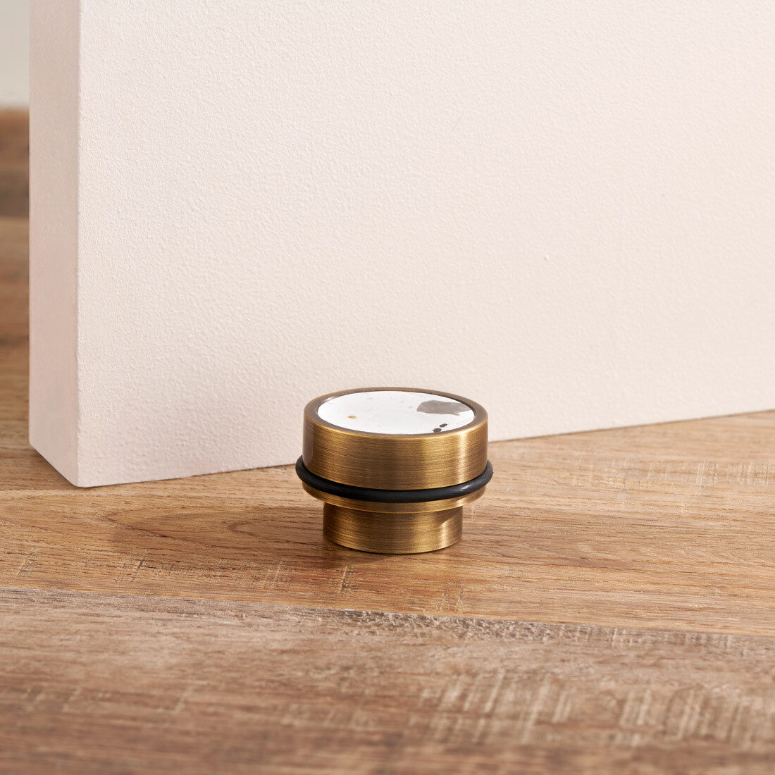 Brass Gold, Antique & Black Door Stops With Black, Grey or Black ...