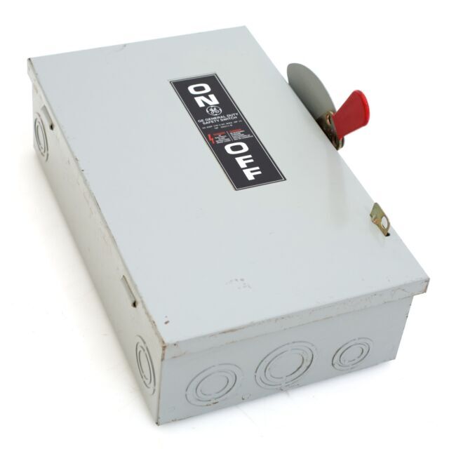 GE TG3222 General-Duty Safety Switch - Gray for sale online | eBay