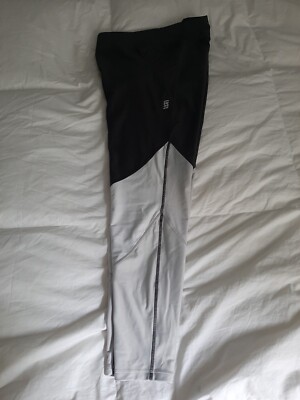 Second Skin Compression Legging black gray Size LG | eBay