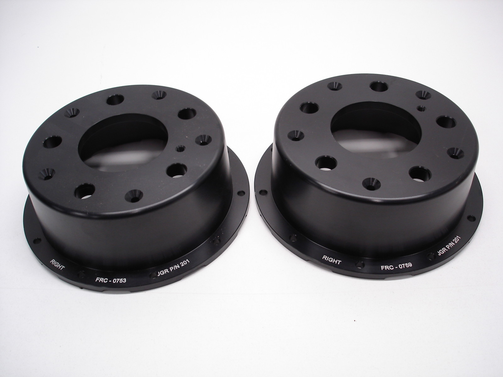 2 NASCAR AP RACING CP2494-2201 DISC BRAKE 5on5 ROTOR HATS 10 BOLT x 7. ...