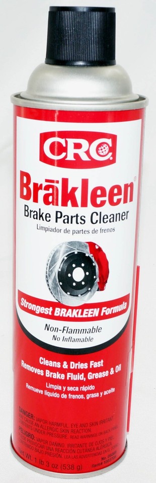 Case of 12 CRC 05089 Brakleen Brake Parts Cleaner Non-Flammable 19oz ...