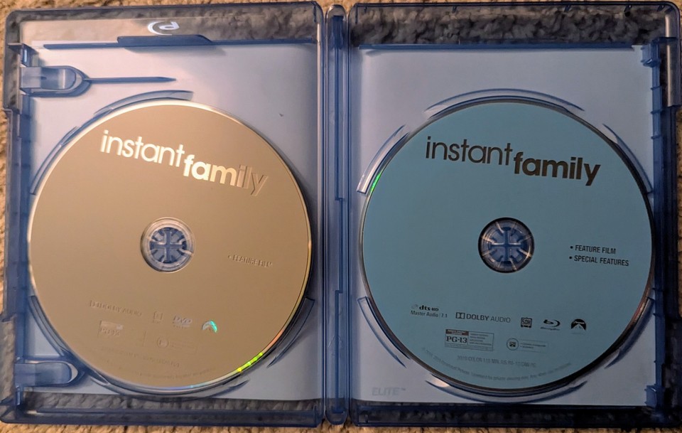Instant Family Blu Ray + DVD + Digital Combo Pack (2018) 32429315571| eBay