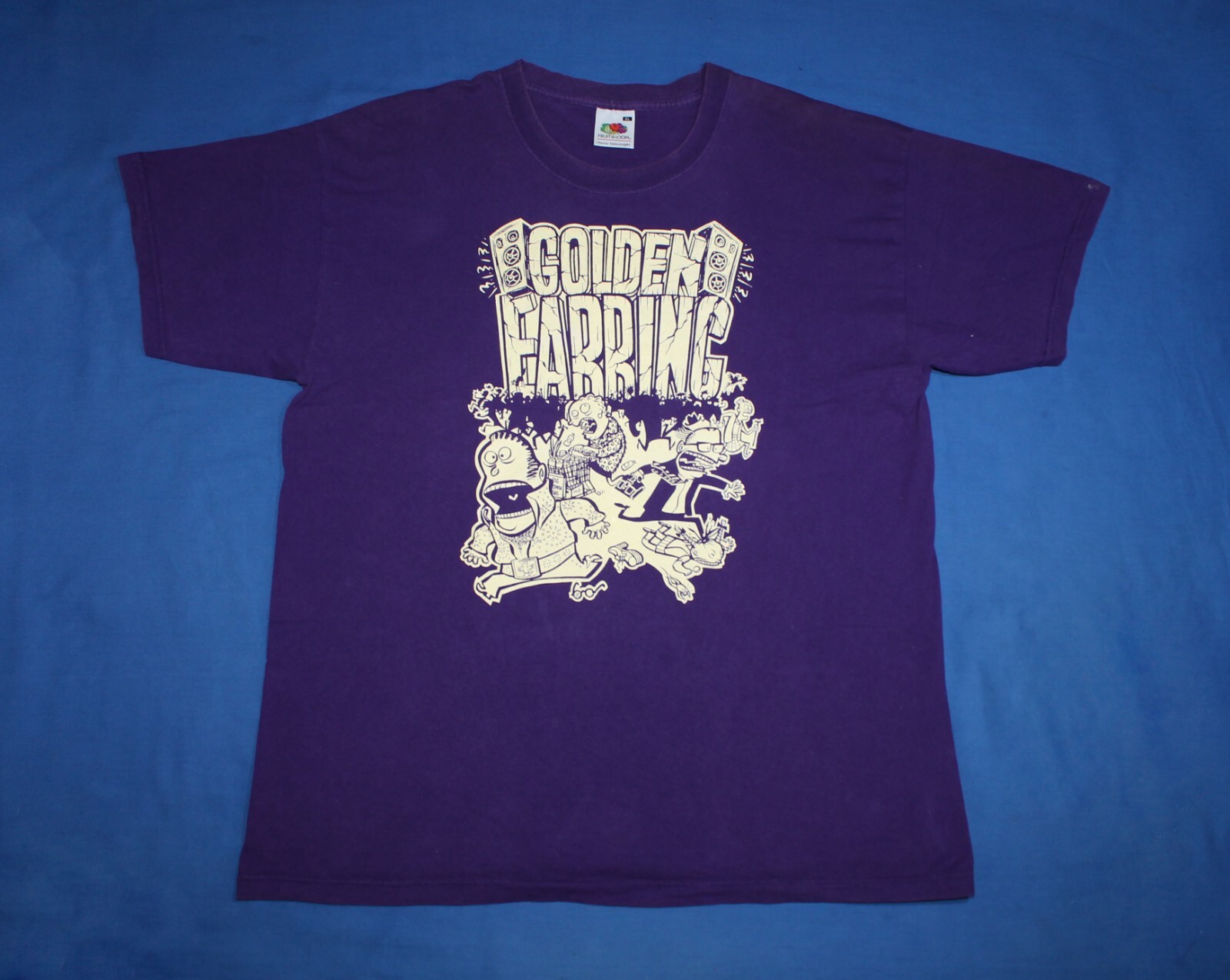 Y2K Golden Earring Shirt Hard Rock Band Men's Tee Extra Large | eBay