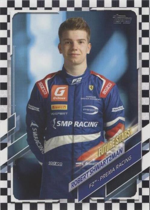 2021 Topps Formula 1 - F2 Drivers Future Stars Robert Shwartzman #58 ...