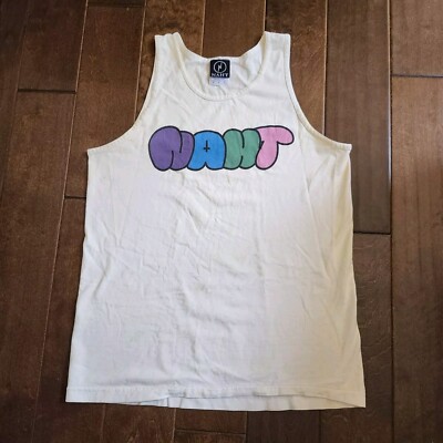 Naht Men's Logo Tank Top - Size M (MINOR STAINS) | eBay