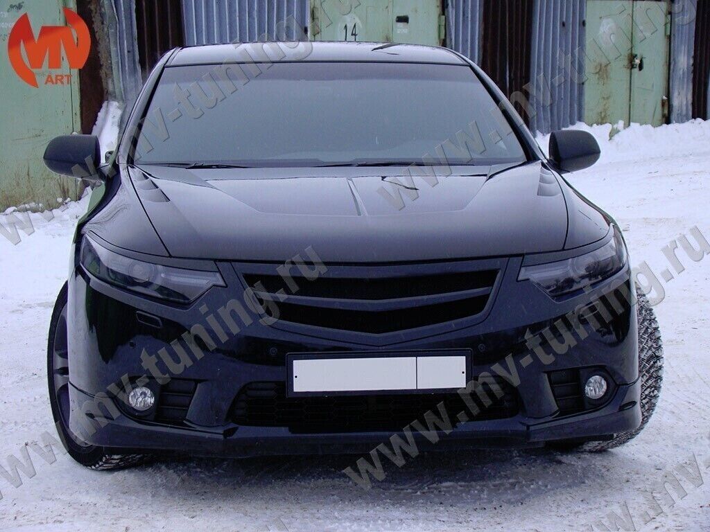 Calandre Sport + Sangle pour Honda Accord 8 / Acura TSX CU1, CU2, CW1 ...