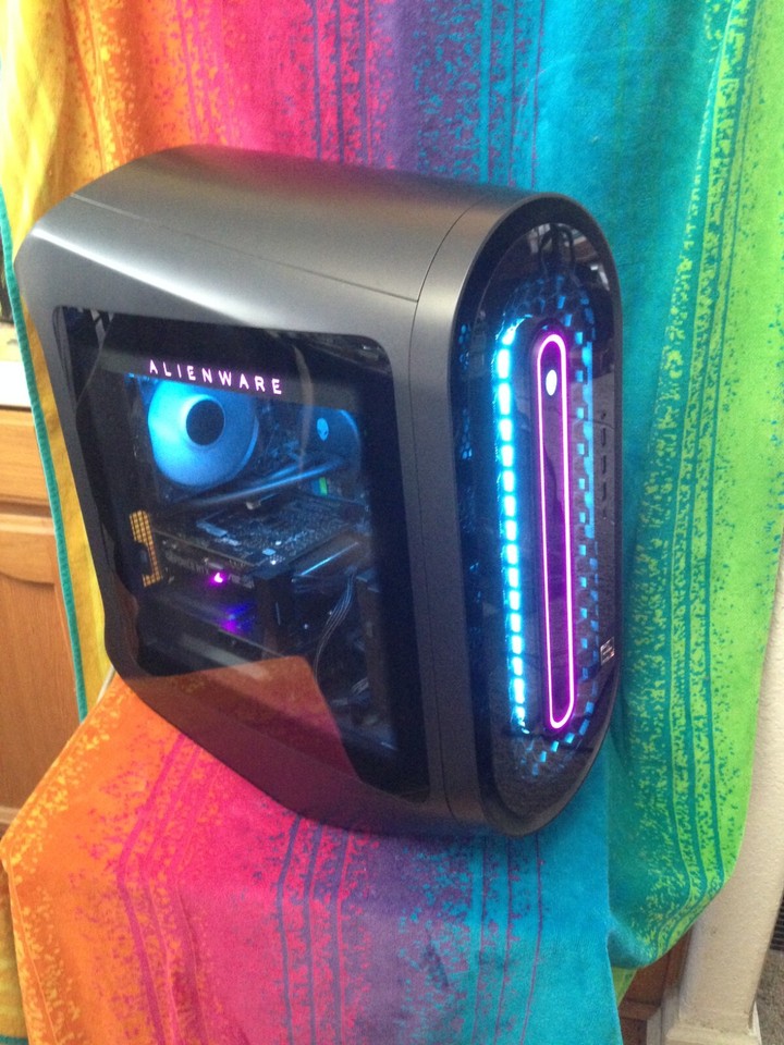 Alienware Aurora R14 GAMING Desktop PC R7 5800X 16GB RTX2070 Liquid ...