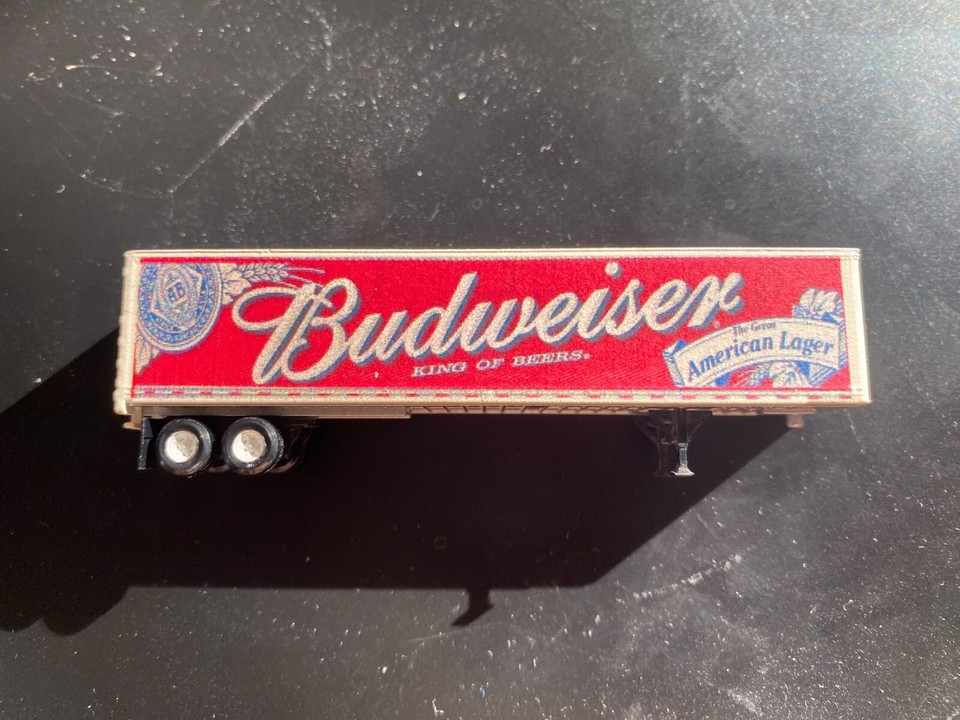 N scale Budweiser Beer Trailer | eBay