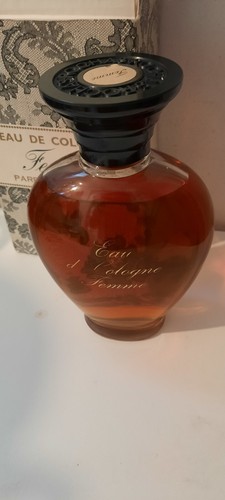 TRES RARE - ANCIEN FLACON EAU DE COLOGNE "FEMME" DE MARCEL ROCHAS ...