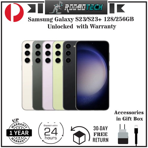 Samsung Galaxy S23/S23 Plus 128/256GB Pristine Unlocked(AU Stock) with ...