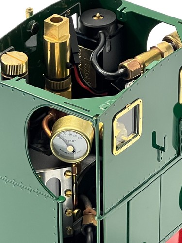 Roundhouse Lilla 0-4-0 Live-Steam with RC, Colour: Mid Brunswick Green ...