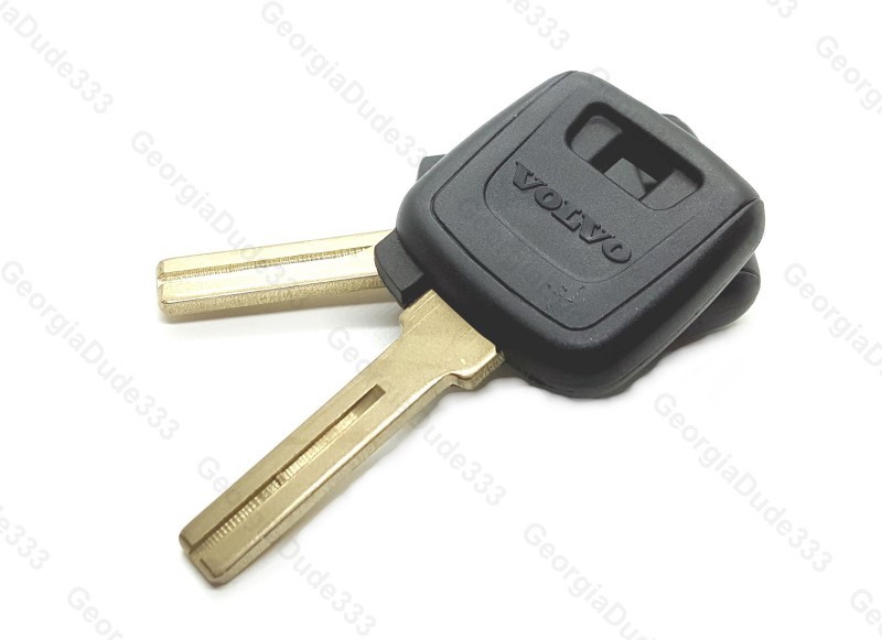 New Volvo Aftermarket Key w/ Chip Holder! Fits S60 S80 XC70 XC90 V70 ...