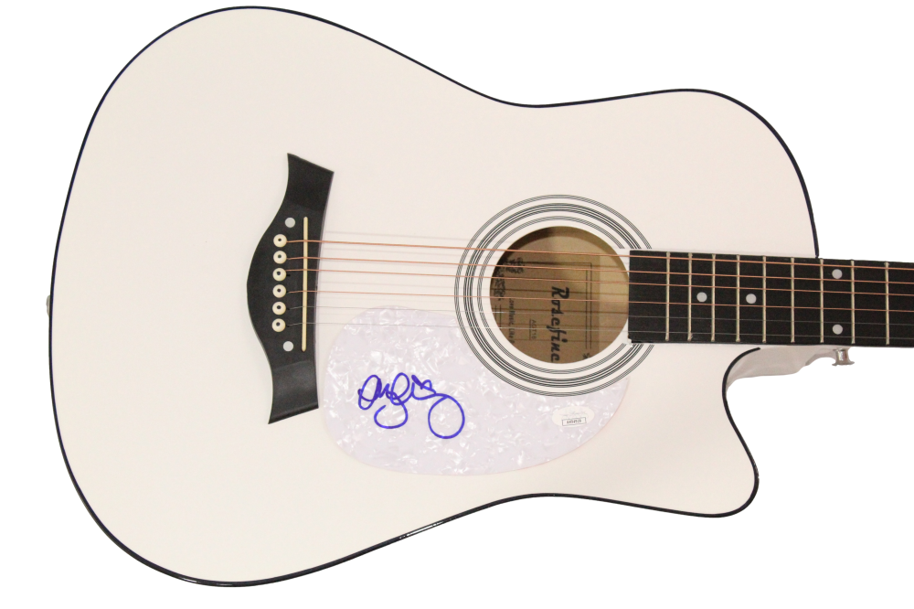 Megan Moroney Signed Autograph Acoustic Guitar - Tennessee Orange Lucky ...