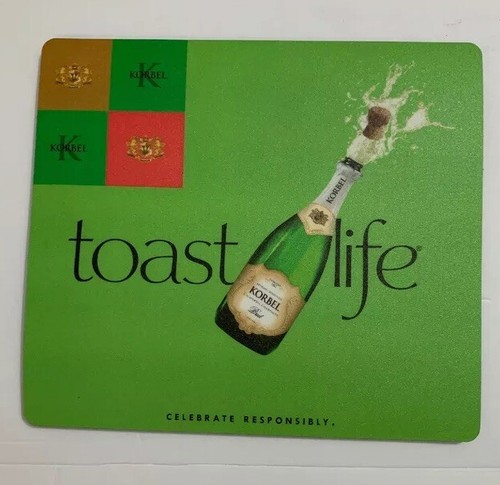 NEW California Korbel Champagne Toast Life Mouse Pad Green | eBay