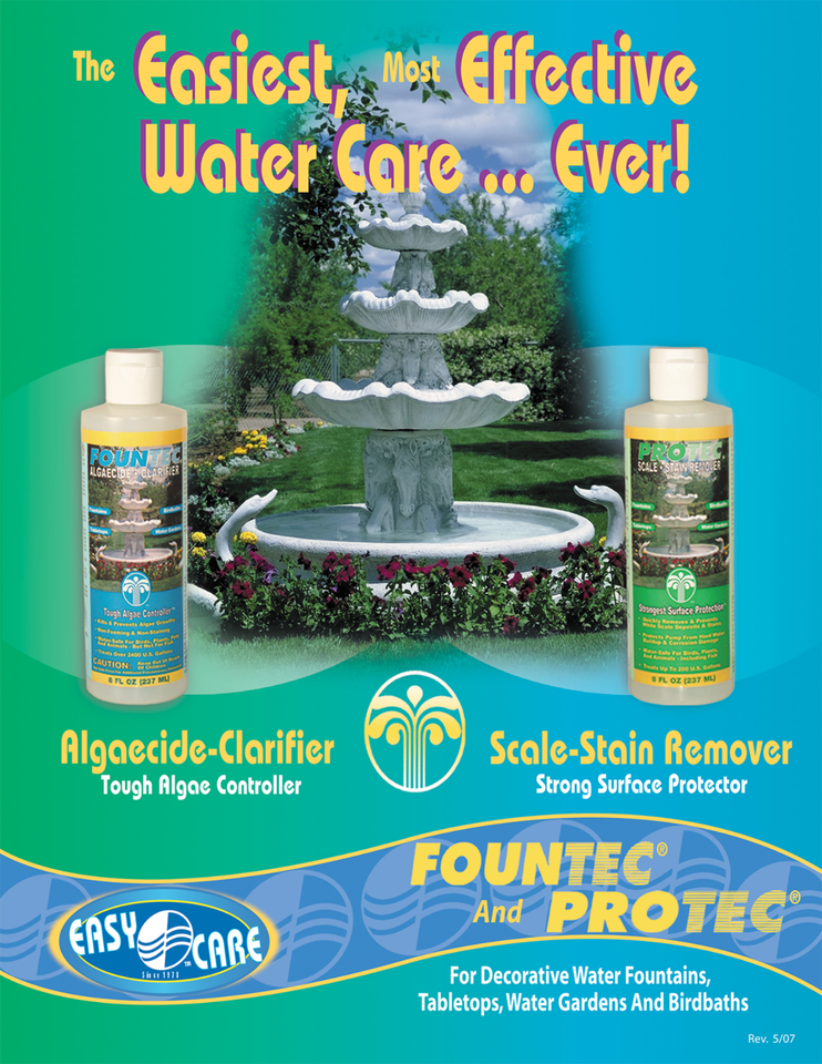 FOUNTEC & PROTEC - COMBO PACK - 1 EACH - 8 OZ (EASYCARE - 50008 & 60008 ...