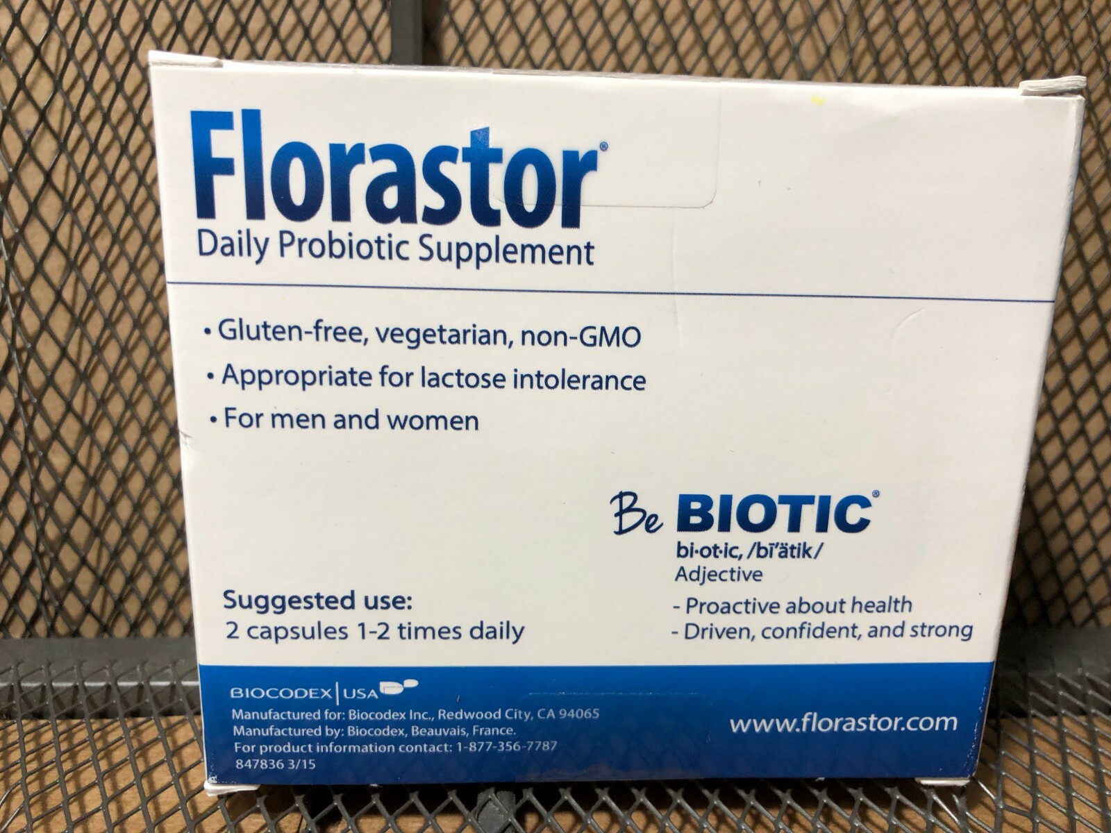 Expires **JAN 2024** Florastor Probiotic Digestive Support 50 Caps 250 ...
