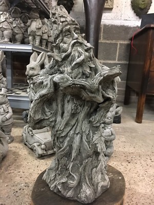 Garden ornaments Wizard stone statue sculpture,Magical mythical ...