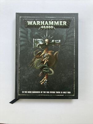 WARHAMMER 40,000: Games Workshop 40K CORE RULE BOOK (2017 Hardcover 8th ...