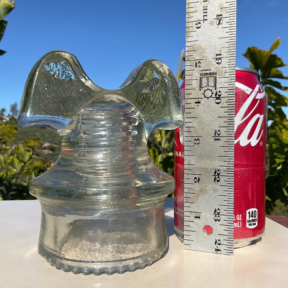 Clear Hemingray 60 Mickey Mouse Style Glass Insulator USA - Displays ...