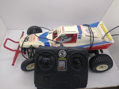 Vintage Turbo Racer Flashhopper 1980s power collector Race Car Remote ...