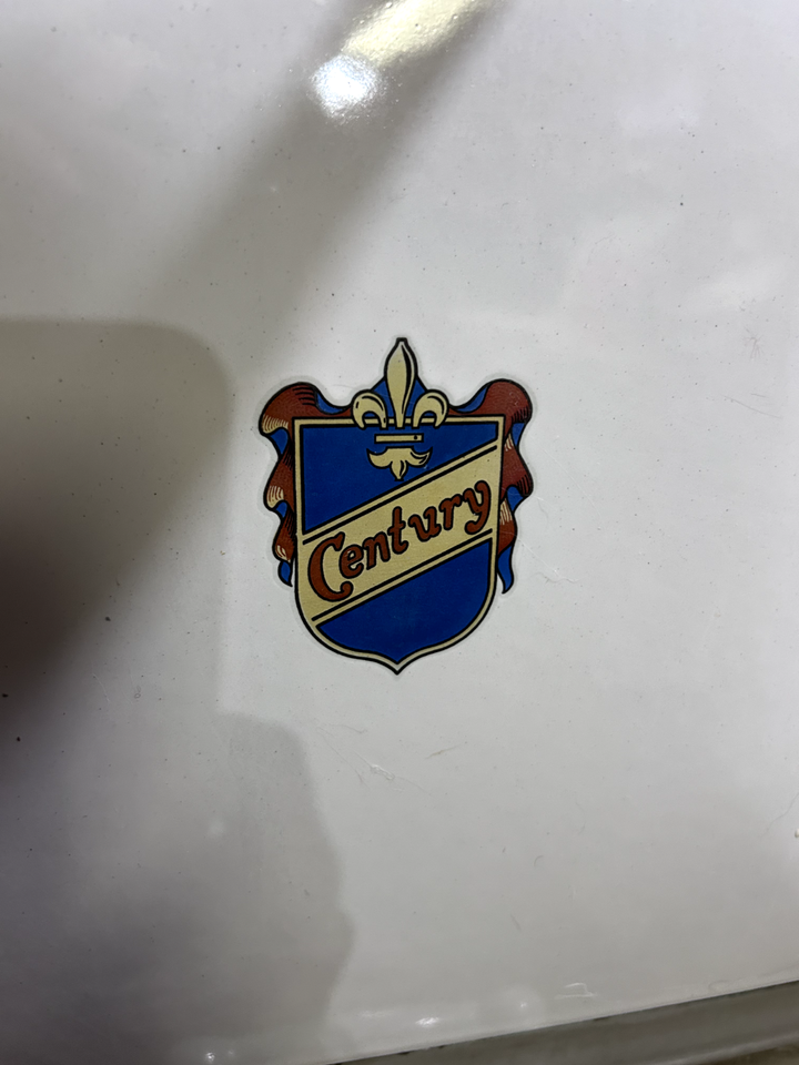 1950s Century Stove & Mfg Gas Range Model 430-01 Vintage Enamel Kitchen ...