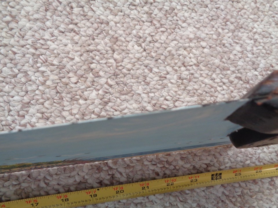 Antique Split Nut Saw Hand painted in Oil Artist Signed Jean Birch | eBay