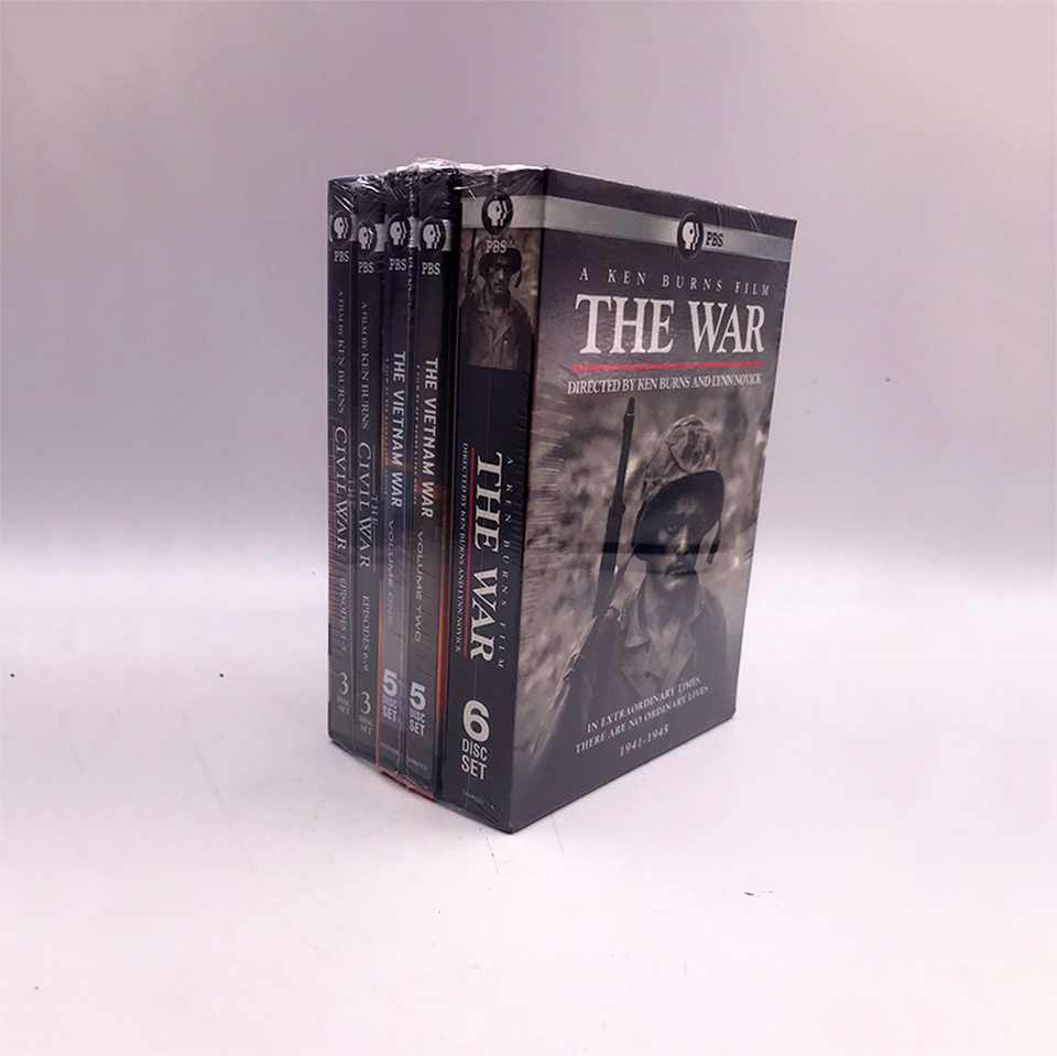 Ken Burns War Film Collection: the Civil War+the Vietnam War+the War ...
