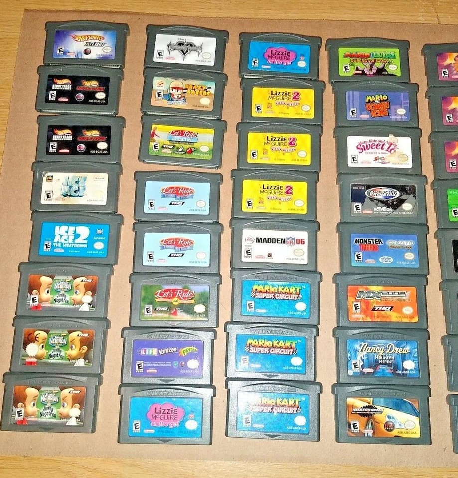 Nintendo Gameboy Advance Cartridges - Tested | eBay