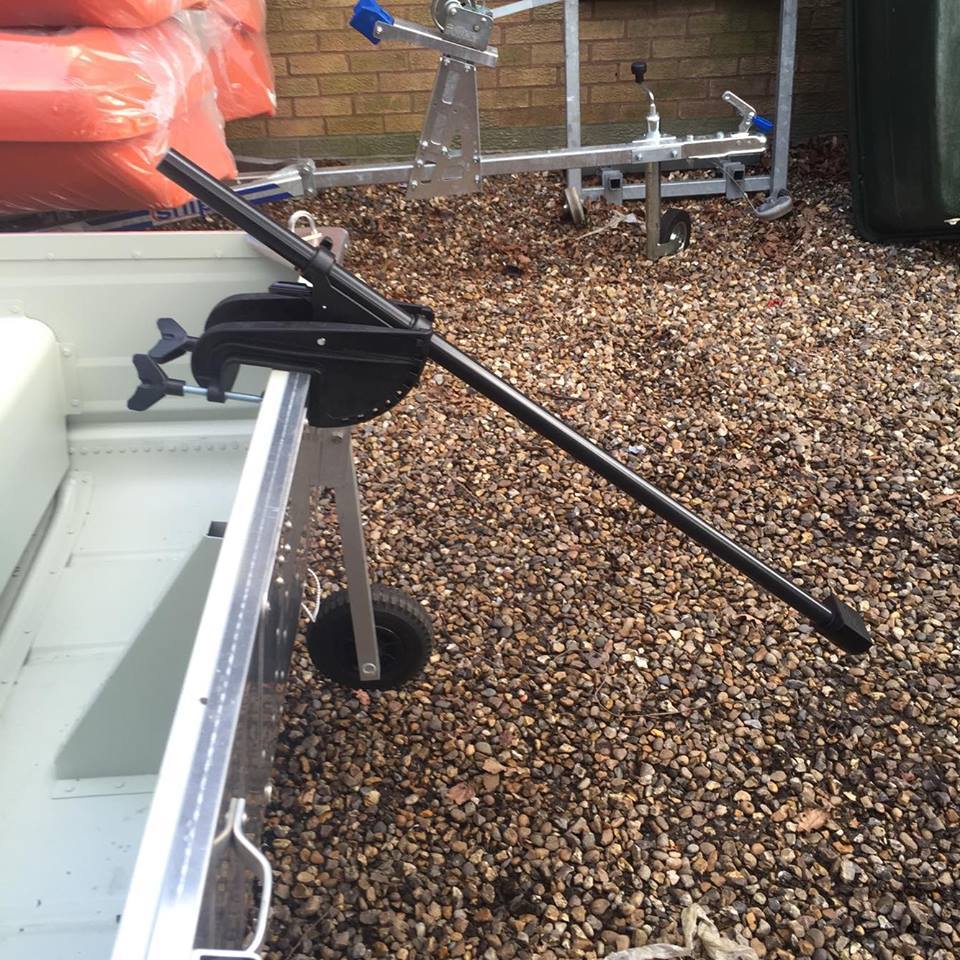 Transom Removable Transducer Mounting Bracket Pole Clamp Fishfinder ...