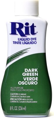 Rit Liquid Fabric Dye, 8-Ounce, Dark Green (6 pack) | eBay
