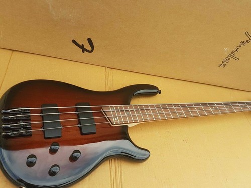 CURVED FUNKY BASS - 24 FRETS & ACTIVE ELECTRONICS | eBay.de