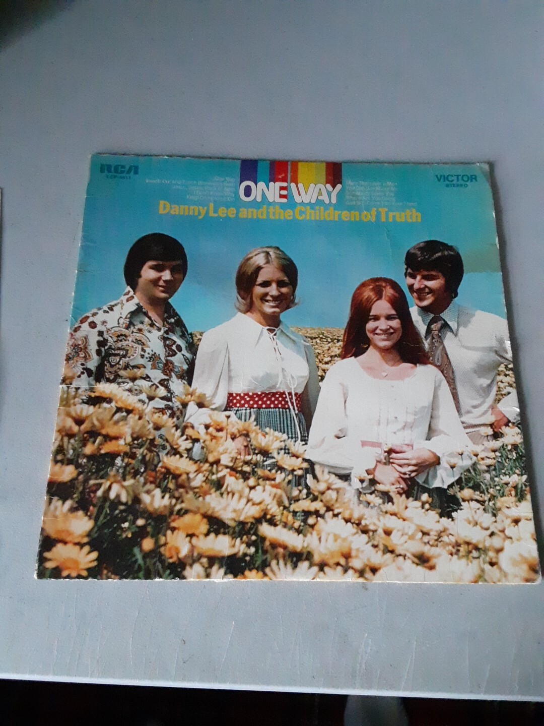 SIGNED x 5 - Danny Lee and the Children of Truth - One Way (LP, 1971 ...