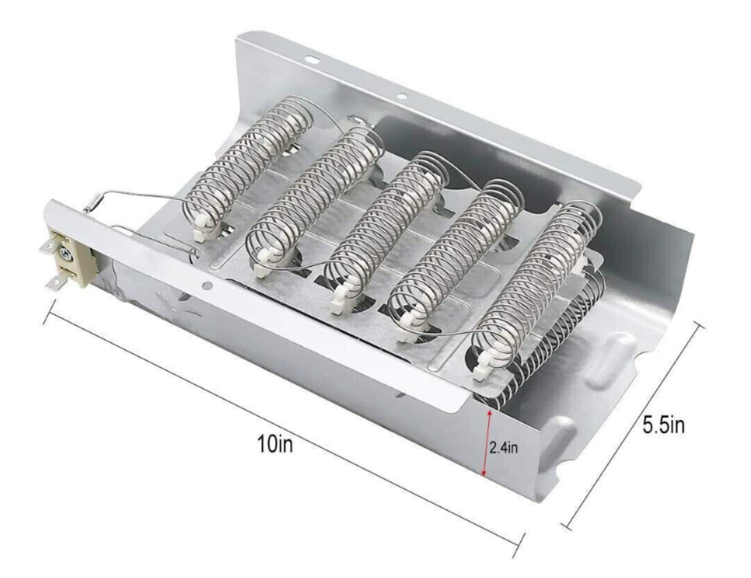 Dryer Heating Element For Maytag DWSR-ELE- 2406026-FM54 MEDC200XW0 | eBay