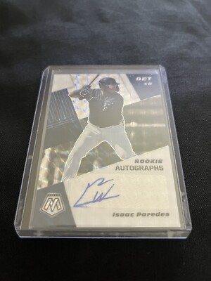 Isaac Paredes Rookie Card Autograph | eBay