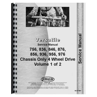 Service Manual fits Versatile 756 846 856 876 936 956 976 | eBay
