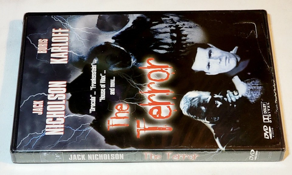 The Terror Boris Karloff Jack Nicholson Roger Corman Factory Sealed DVD ...