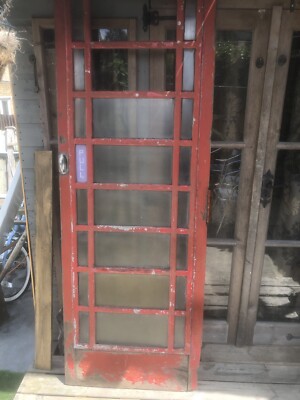Red Phone Box Door K6 | eBay UK