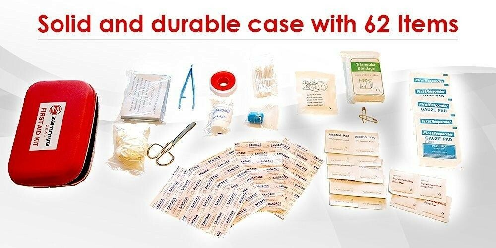 FIRST AID KIT 62 PCS | eBay