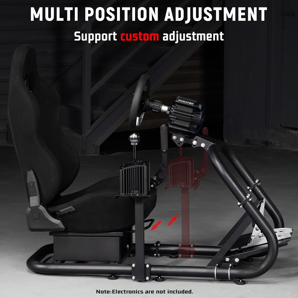 Dardoo G920 Racing Simulator Cockpit Frame with Seat Fits for Logitech ...