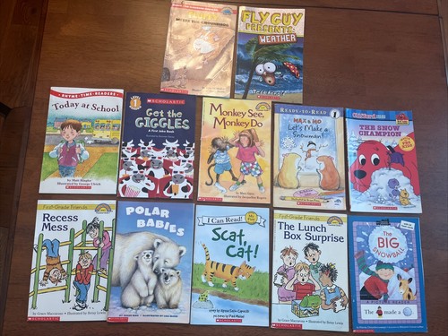 Lot Of 12 Scholastic Level 1 Readers Learn To Read Books Paperback G | eBay