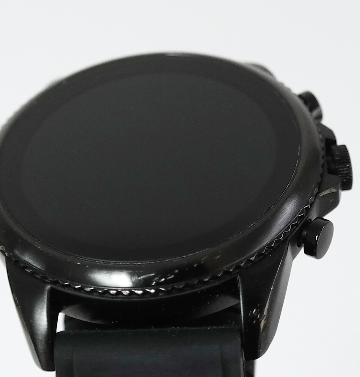 Fossil Men's Gen 6 FTW4061V 44mm Stainless Steel and Silicone ...