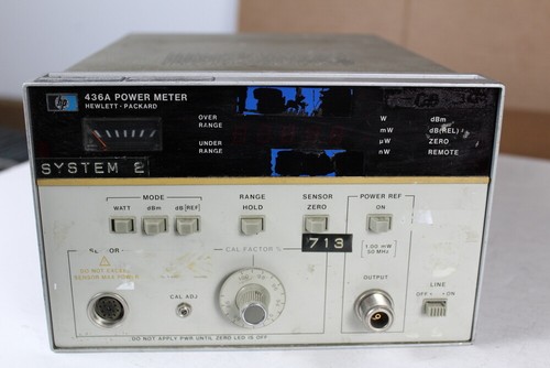 Agilent 436A Digital power meter 1629A01043 "AS IS" | eBay