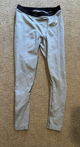 Gymshark Leggings Women Sz Large Gray Compression | eBay
