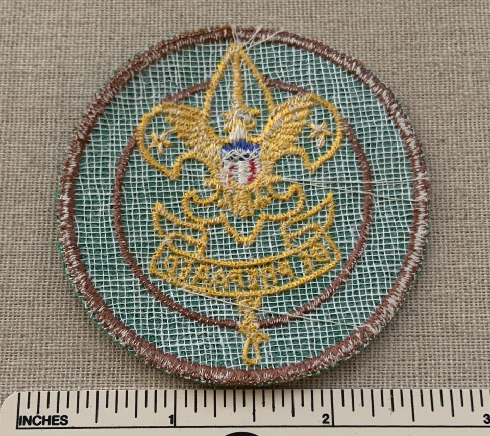 VTG 1940s JUNIOR ASSISTANT SCOUTMASTER Boy Scout Position PATCH BSA ...