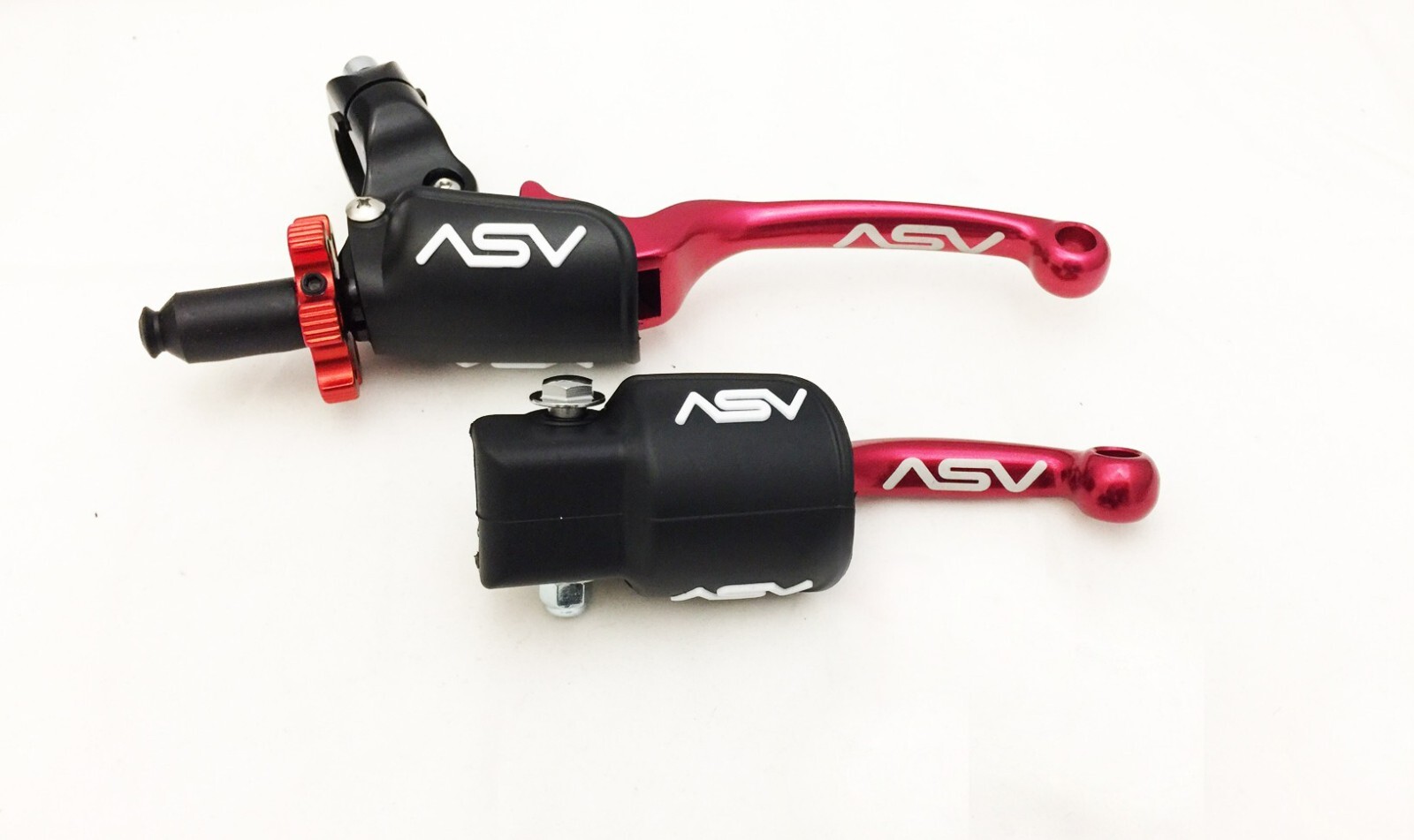 ASV F3 Front Brake Pro Pack Clutch Perch Levers Red Hot Start YZ450F ...