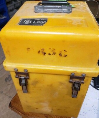 Spectra Physics LaserPlane 910/944/945 LASER TRANSMITTER CARRYING CASE ...