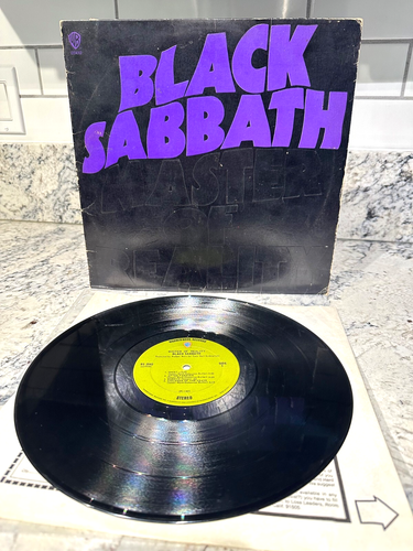 BLACK SABBATH Master Of Reality Vintage 1971 LP Vinyl BS 2562 Warner ...